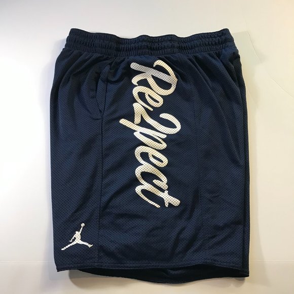 Jordan | Shorts | Jordan Re2pect Blue Netted Style Air Support Athletic ...